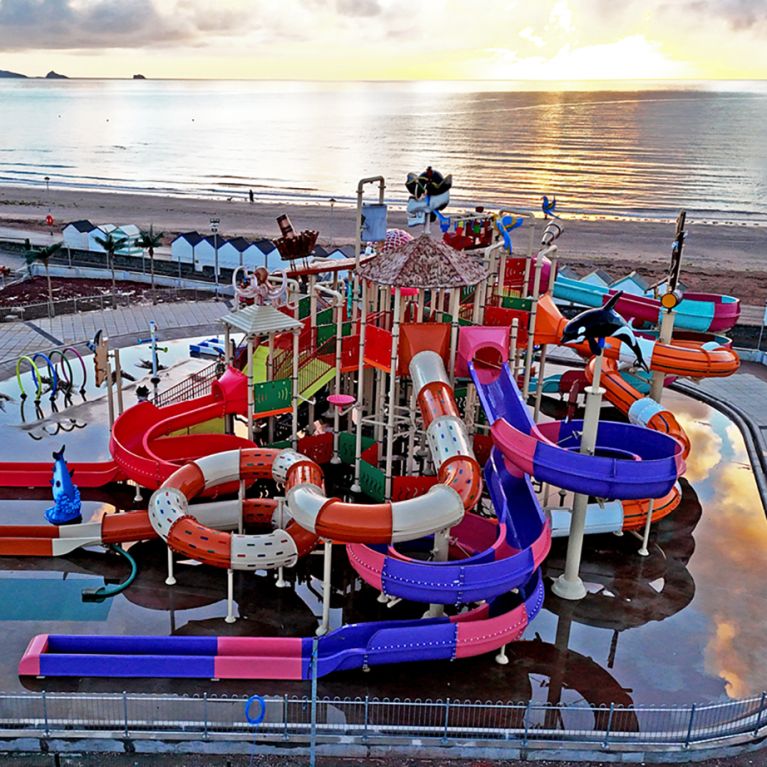 Splashdown Quaywest Waterpark kid's birthday party packages
